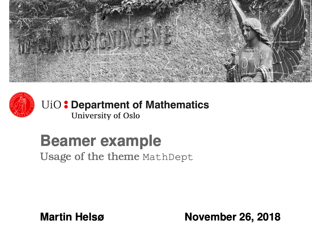 GitHub - uio-latex/MathDept: Beamer theme for the Department of ...