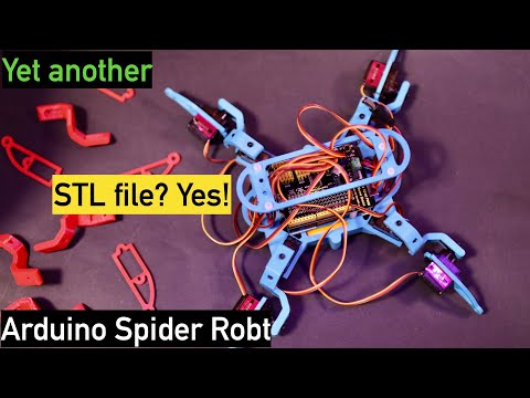 GitHub - kawashimaken/arduino-spider-robot