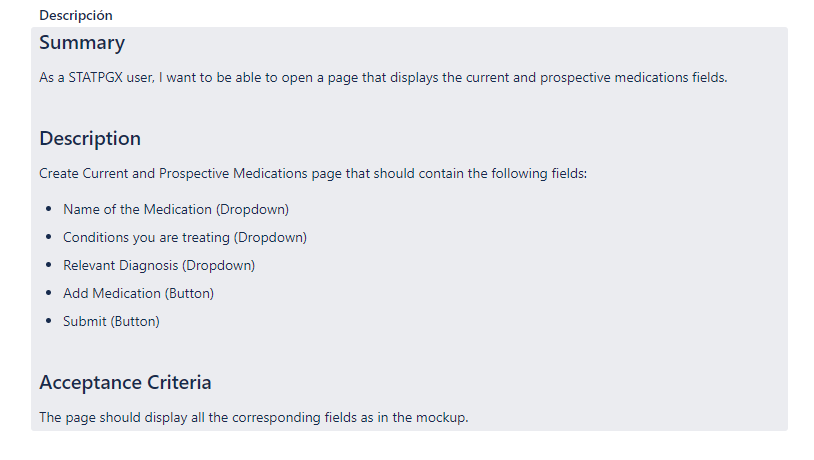 GitHub - ProjectsReactJs/Sprint-1: Asignación del sprint 1 para el desarrollo de Statpgx