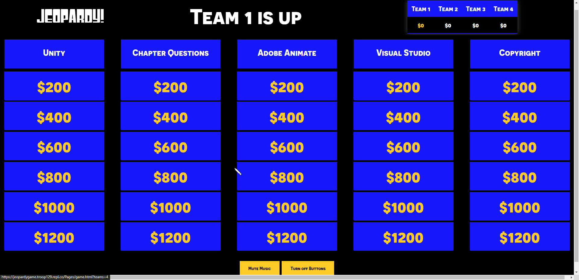 GitHub - troop129/JeopardyGame: A Jeopardy game written in HTML CSS and JS