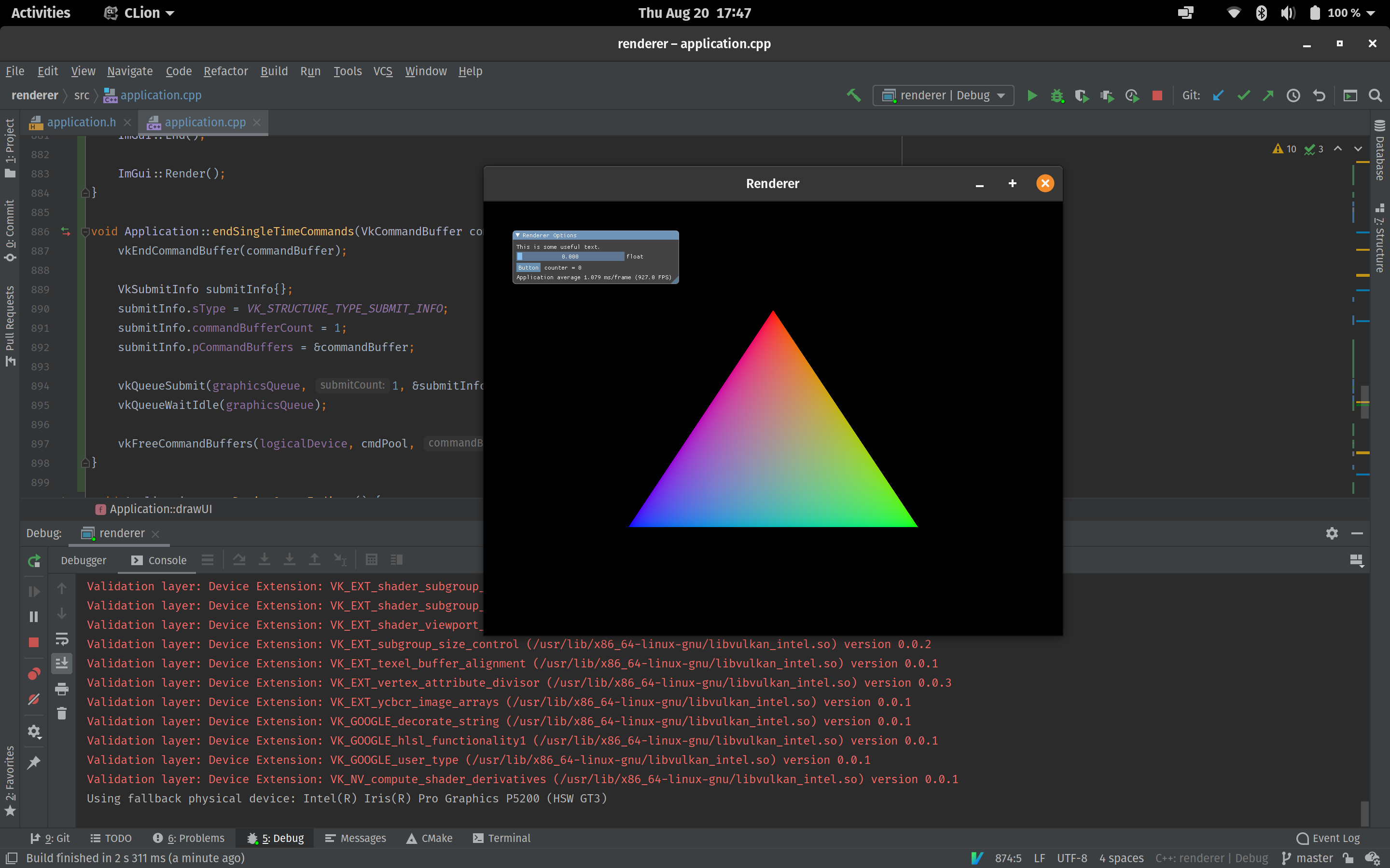 GitHub - tstullich/vk-sandbox: A minimal Vulkan application using C++ and Dear ImGui
