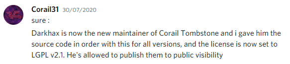 GitHub - Raycoms/Corail-Tombstone: Corail Tombstone prevents you from ...