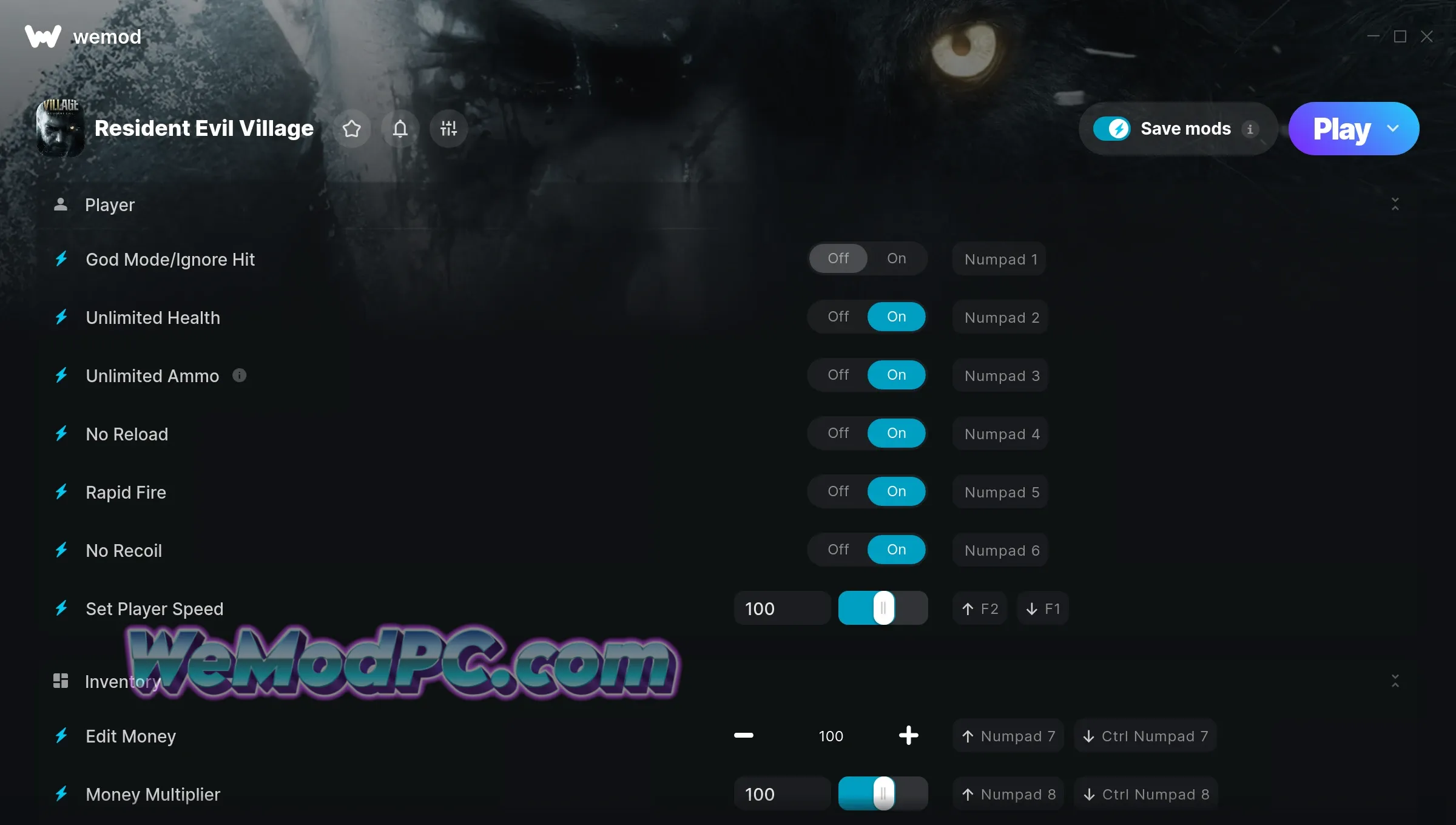 GitHub - aknelferret74/Cp-edit-Village-mod: Trainer RE trainers, Cp edit Village mod, Mod ...