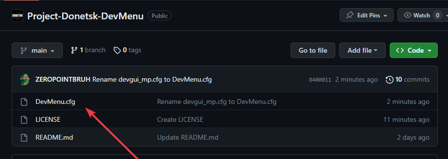 GitHub - ProjectDonetsk/DevMenu: Devmenu for Donetsk