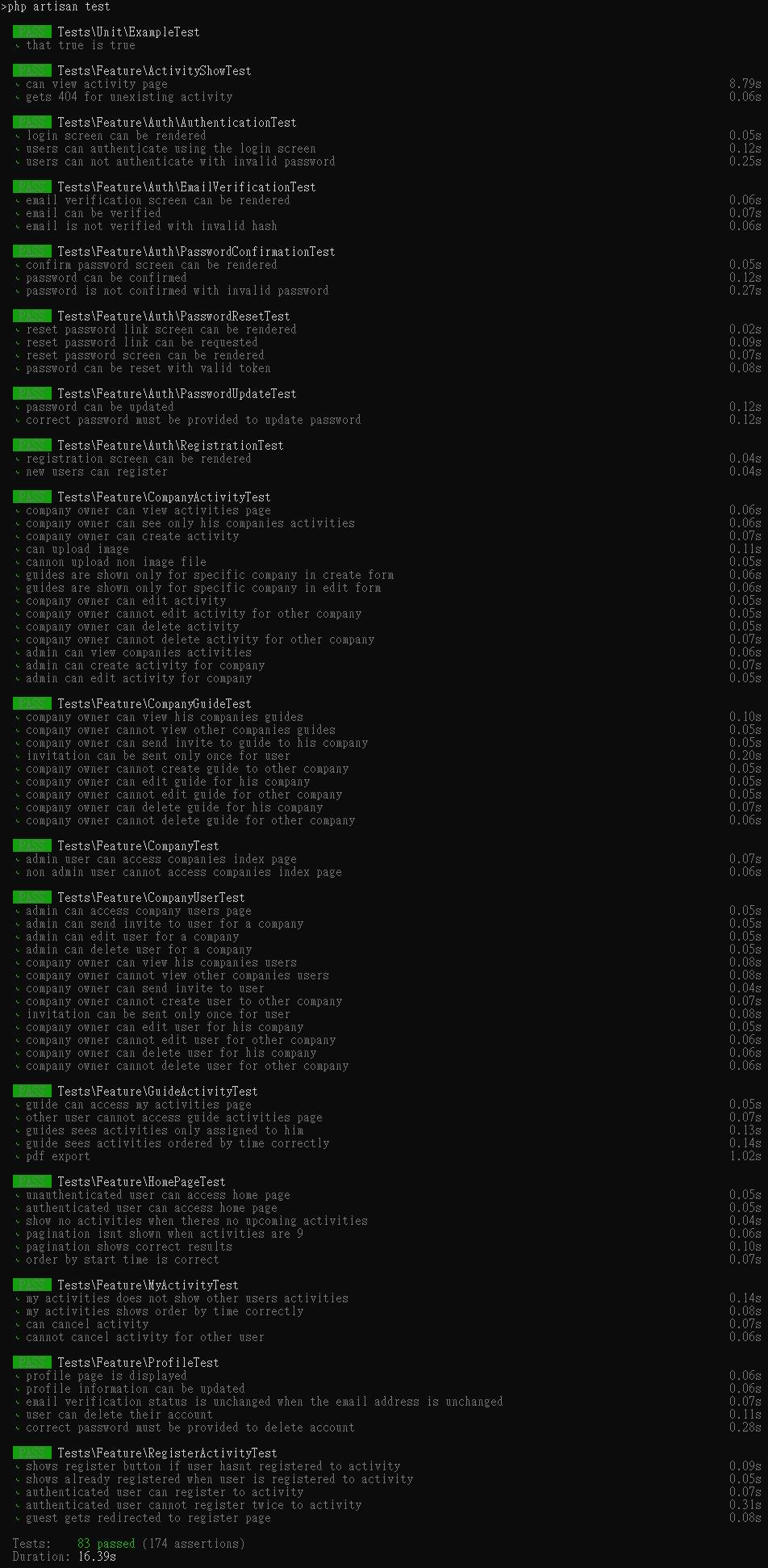 Github Henryleeworld Laravel Activity Registration 活動報名