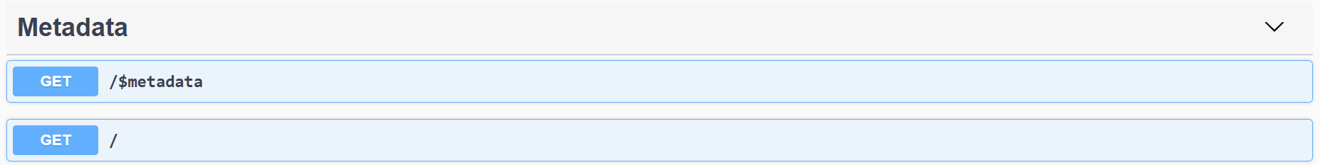 How to hide OData Metadata Controller for swagger? .NET 6 · Issue #416 · OData/AspNetCoreOData ...