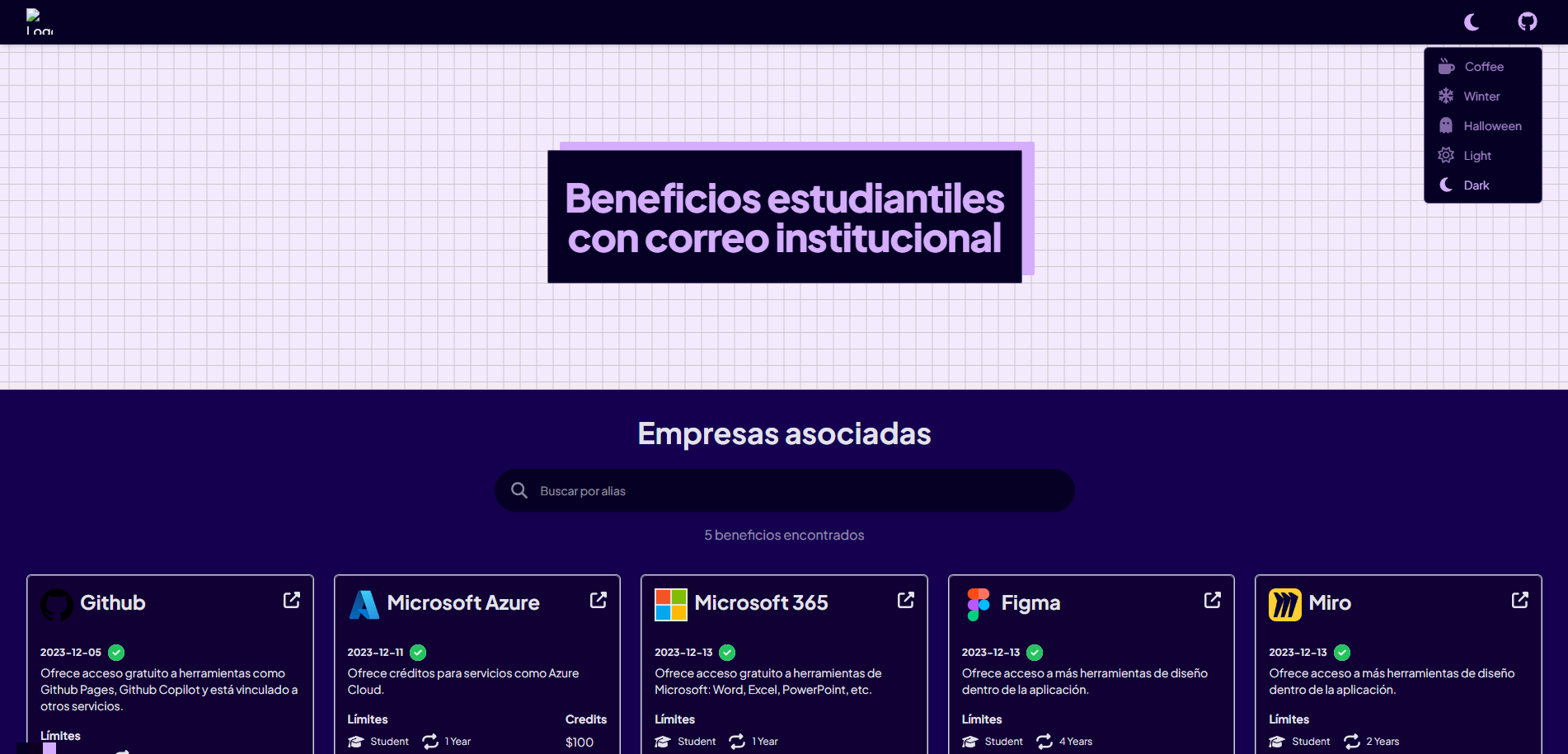 GitHub - alexbgh1/beneficios-estudiante: Algunos beneficios estudiantiles por medio del correo ...