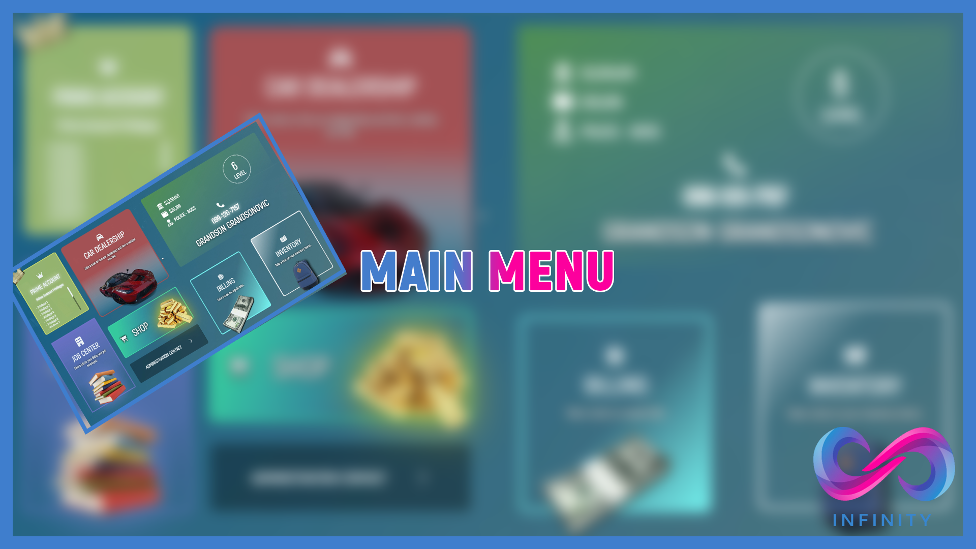 GitHub - MrPaulon/mrp_mainmenu: (Fivem) - Responsive Main Menu that can ...