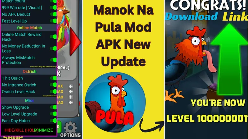 Download Manok Na Pula Mod Menu Latest (Unlimited Money/Dragon Eye ...