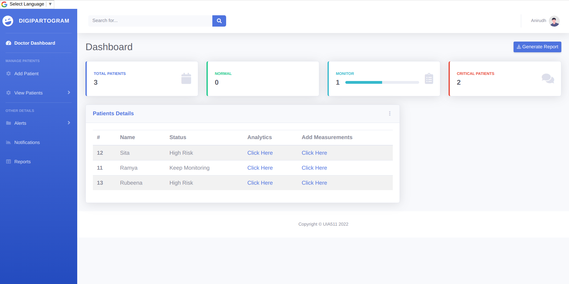 GitHub - anirudhvs/uia-hackathon: A partogram tool that provides the nurse with real time ...