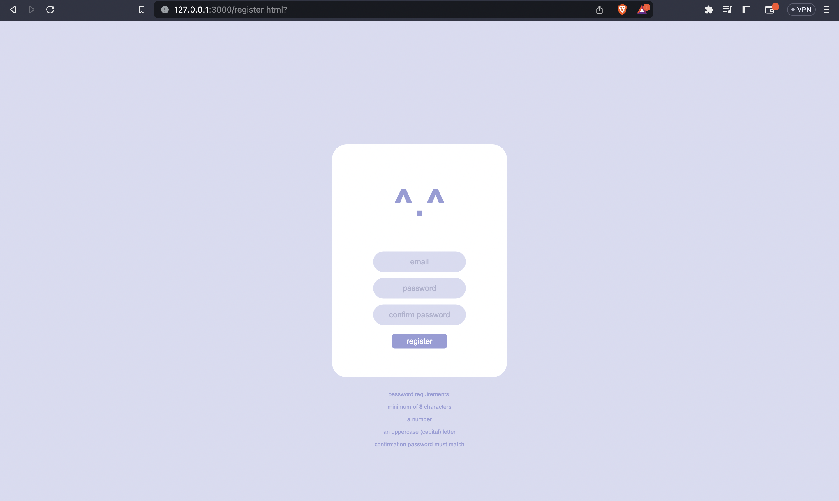 GitHub - louden1337/login: simple front-end login/registration page