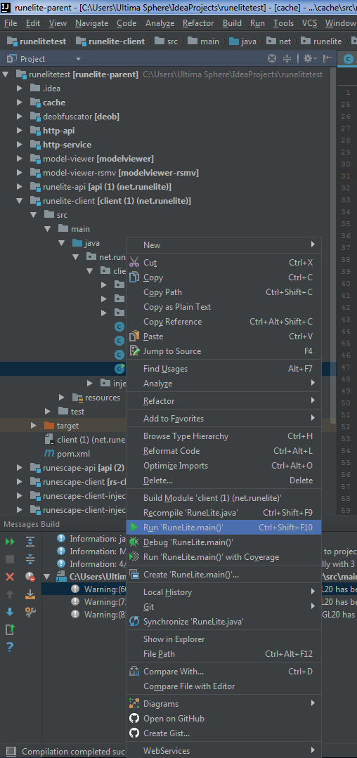 Building with IntelliJ IDEA · runelite/runelite Wiki · GitHub