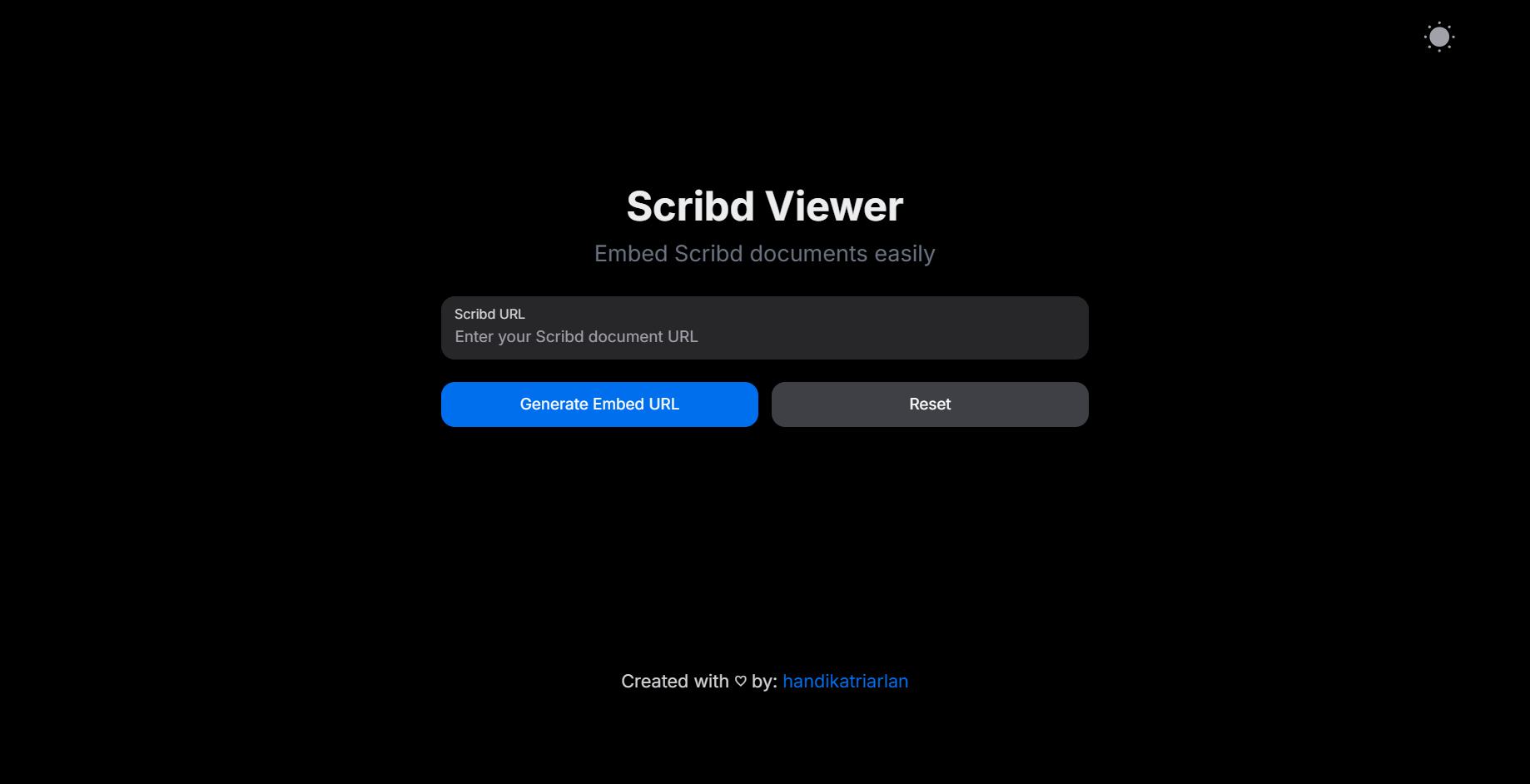 GitHub - handikatriarlan/scribd-viewer: A free online tool to view Scribd locked documents ...