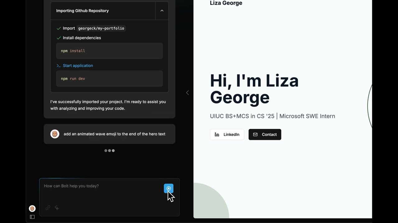 GitHub - levelup-apps/generate-portfolio: Tool to convert LinkedIn profile into a custom ...