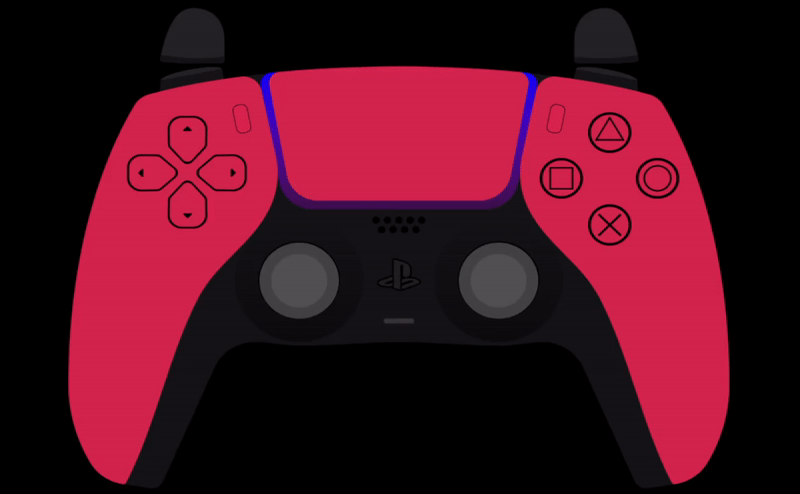 GitHub - lilMegumax/cosmic_red_dualsense_skin: Cosmic Red Dualsense Skin for Gamepad Viewer