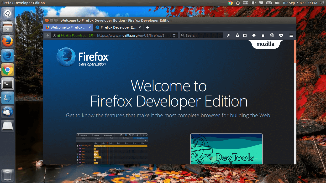 Firefox Developer Edition Desktop · GitHub