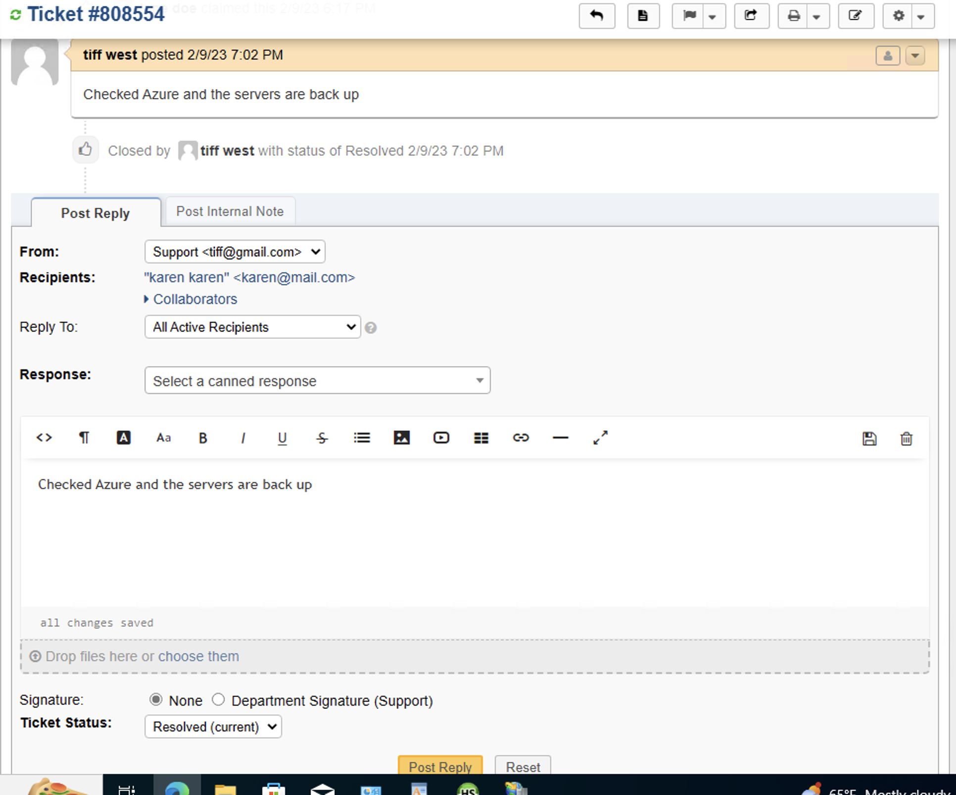 GitHub - Tiffwest520/ticket-lifecycle