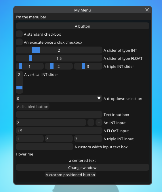 GitHub - ImAxel0/ImGui-ModMenu-Base-dx11: Ready to inject imgui menu base for directx11 ...