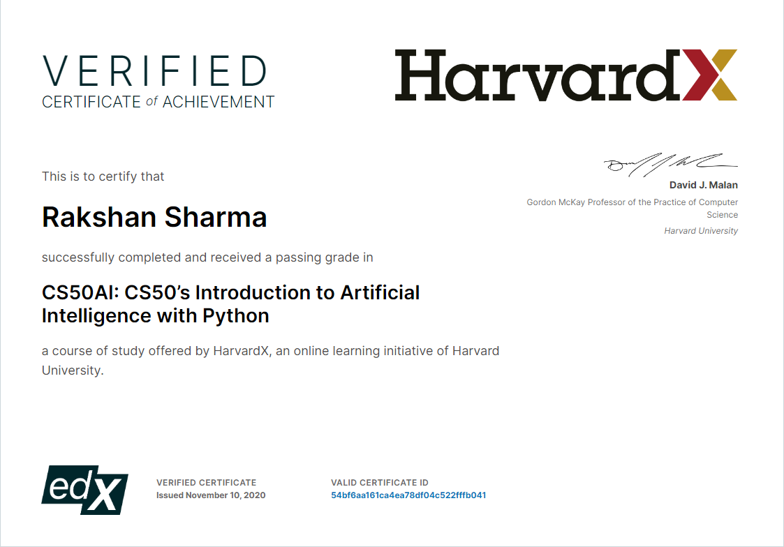 GitHub - freakingrocky/CS50AI: These are my solutions to the problem sets for Harvard University ...