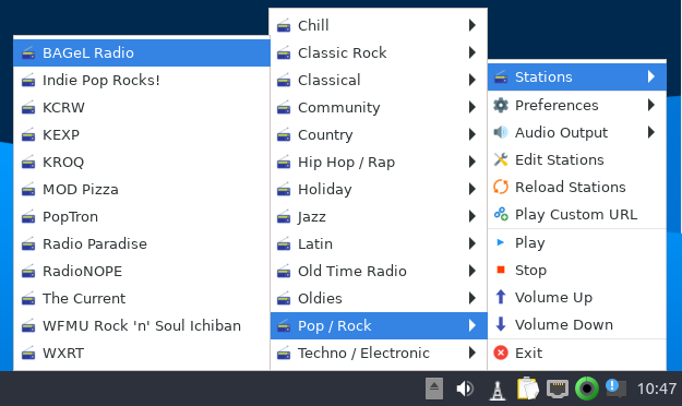 GitHub - eriqjaffe/NodeRadioTray