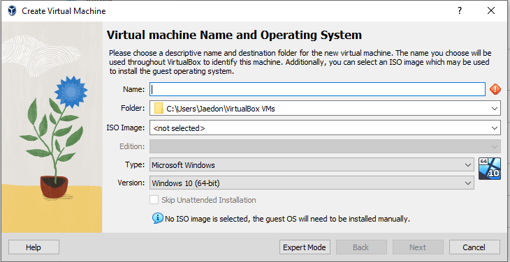 GitHub - JaedonMallory/Windows10VM: Windows 10 Virtual Machine Tutorial