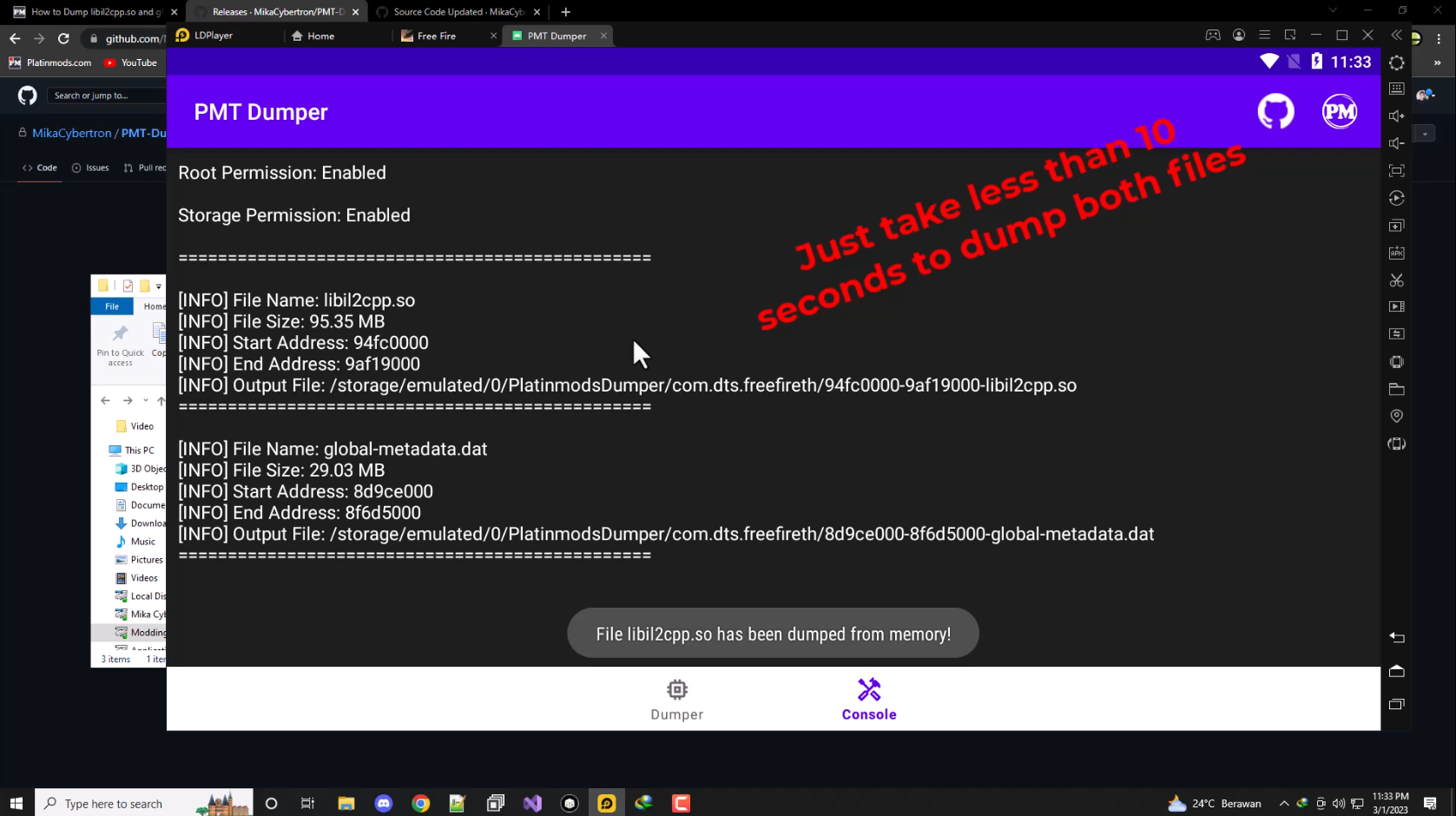 GitHub - MikaCybertron/PMT-Dumper: This is an Android application that can Dump Files from ...