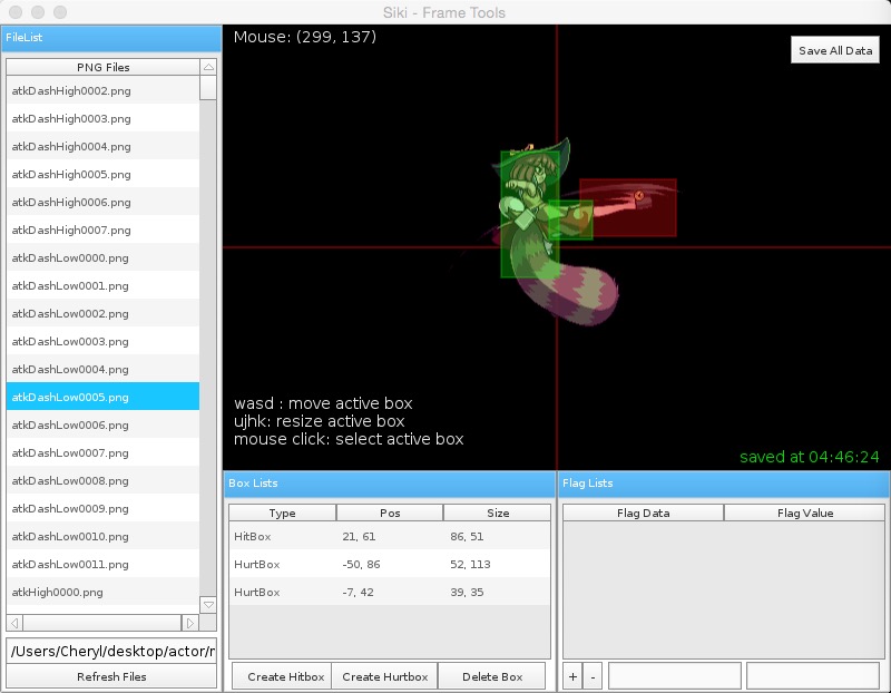 GitHub - BakaBBQ/siki.lua: frame hitbox tool written in lua via love2d