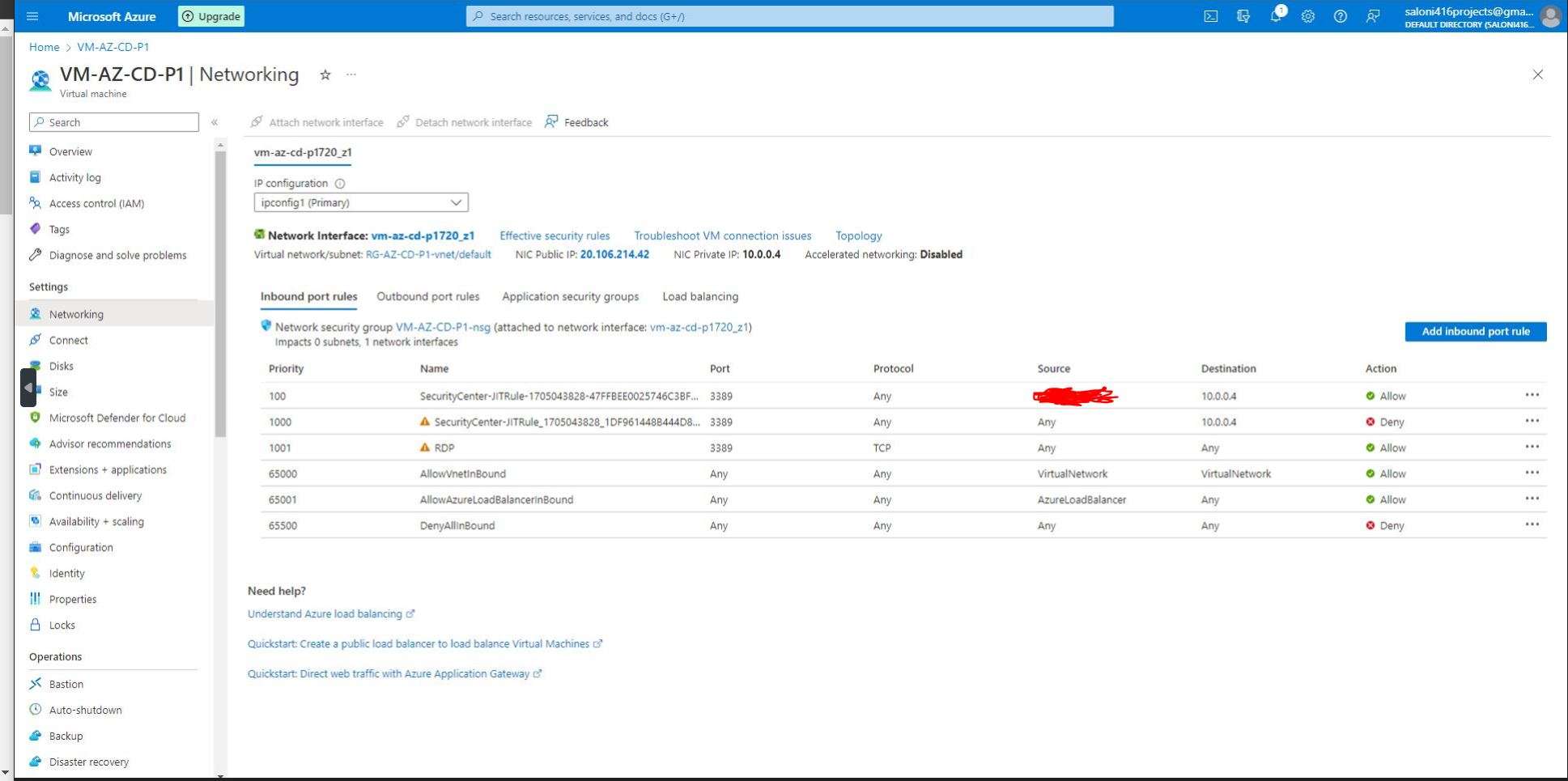 GitHub - saloni416/Azure-Cloud-Detection-Lab: Azure Cloud Detection Lab Project