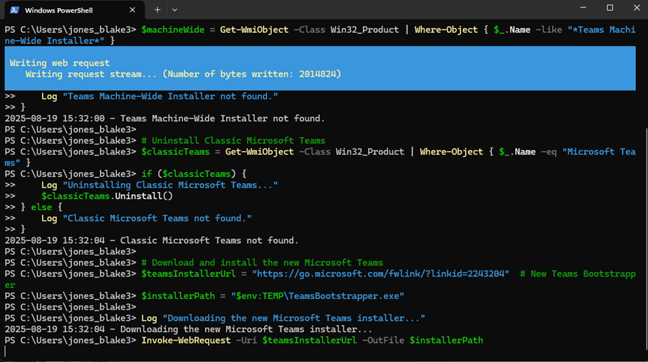 GitHub - blakedenzeljones/Microsoft-Teams-Cleanup-Script