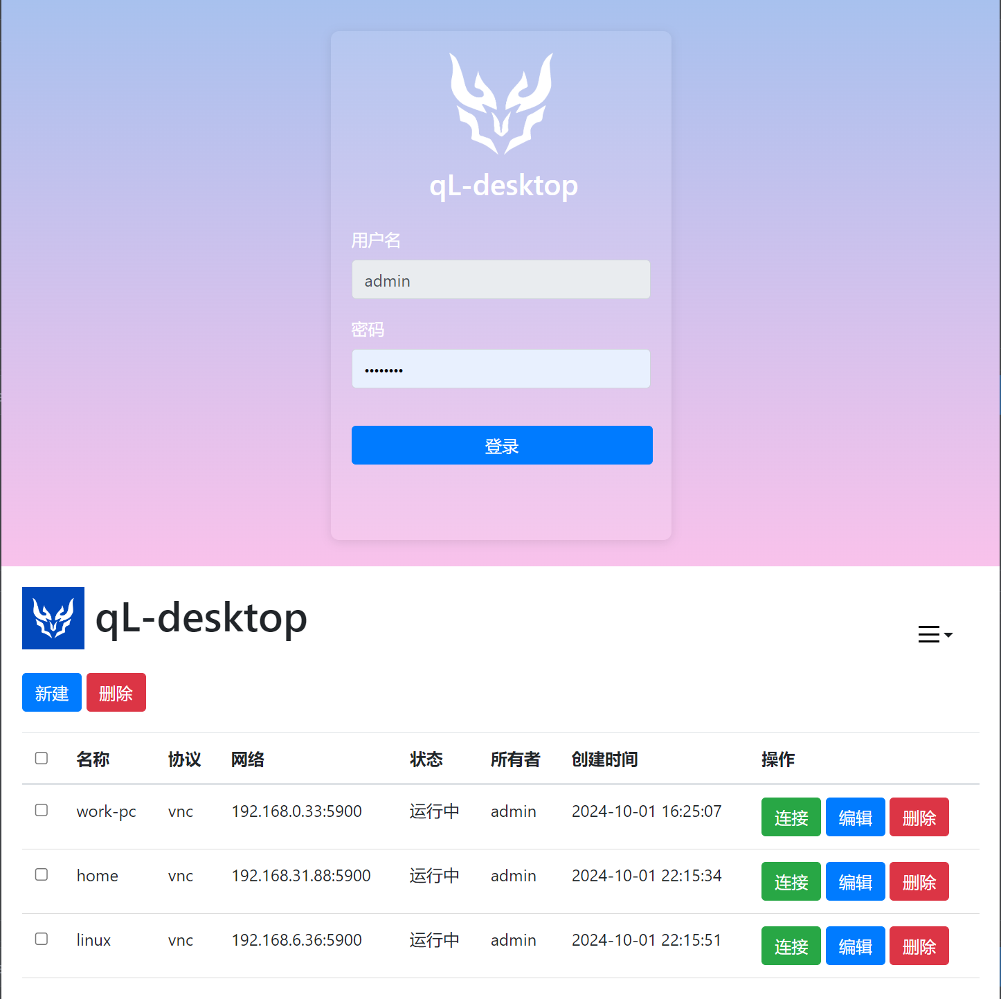 GitHub - linzxcw/qL-desktop: 麒麟桌面，一个网页就能远程控制所有设备，让远程桌面更加高效！ qL-desktop allows remote control of ...