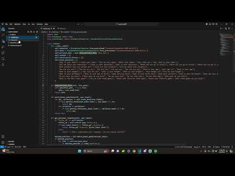 GitHub - Cxdyr/CodyChatBOT: ChatBot using a .json file of data provided ...