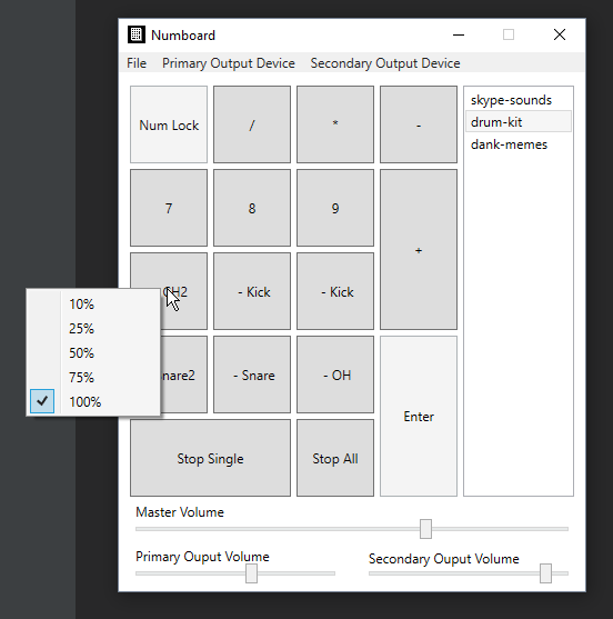 GitHub - Shadetheartist/Numboard_X: Number Pad Soundboard