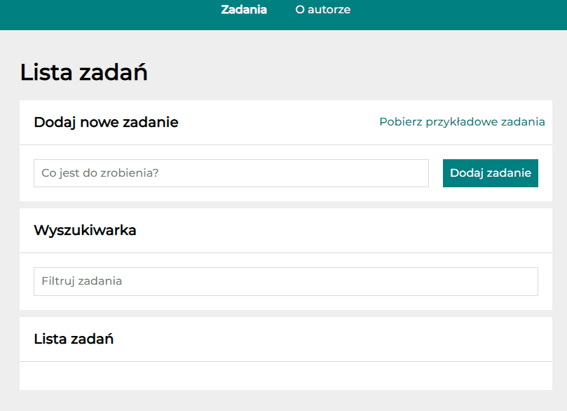 GitHub - AlicjaKoziolek/todo-list-react