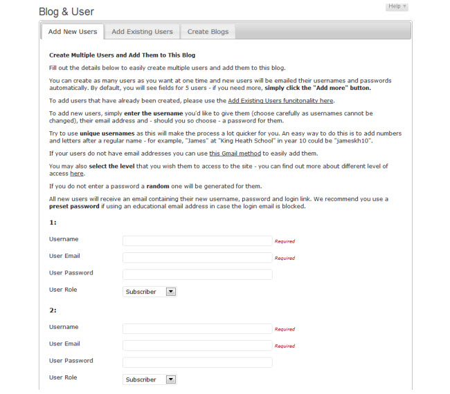 GitHub - wpmudev/blog-user-creator