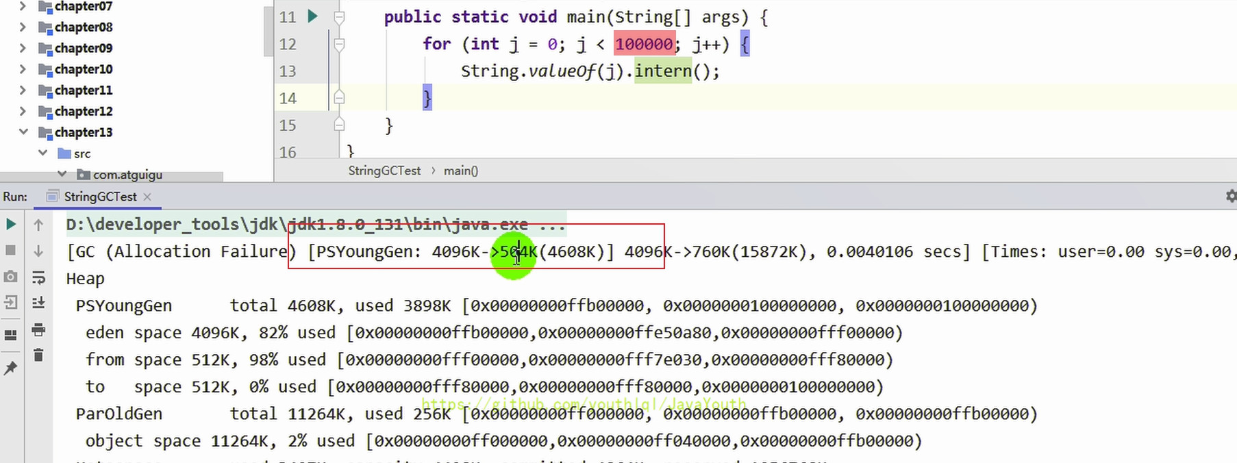 JavaYouth/docs/JVM/JVM系列-第9章-StringTable(字符串常量池).md at main · youthlql/JavaYouth · GitHub