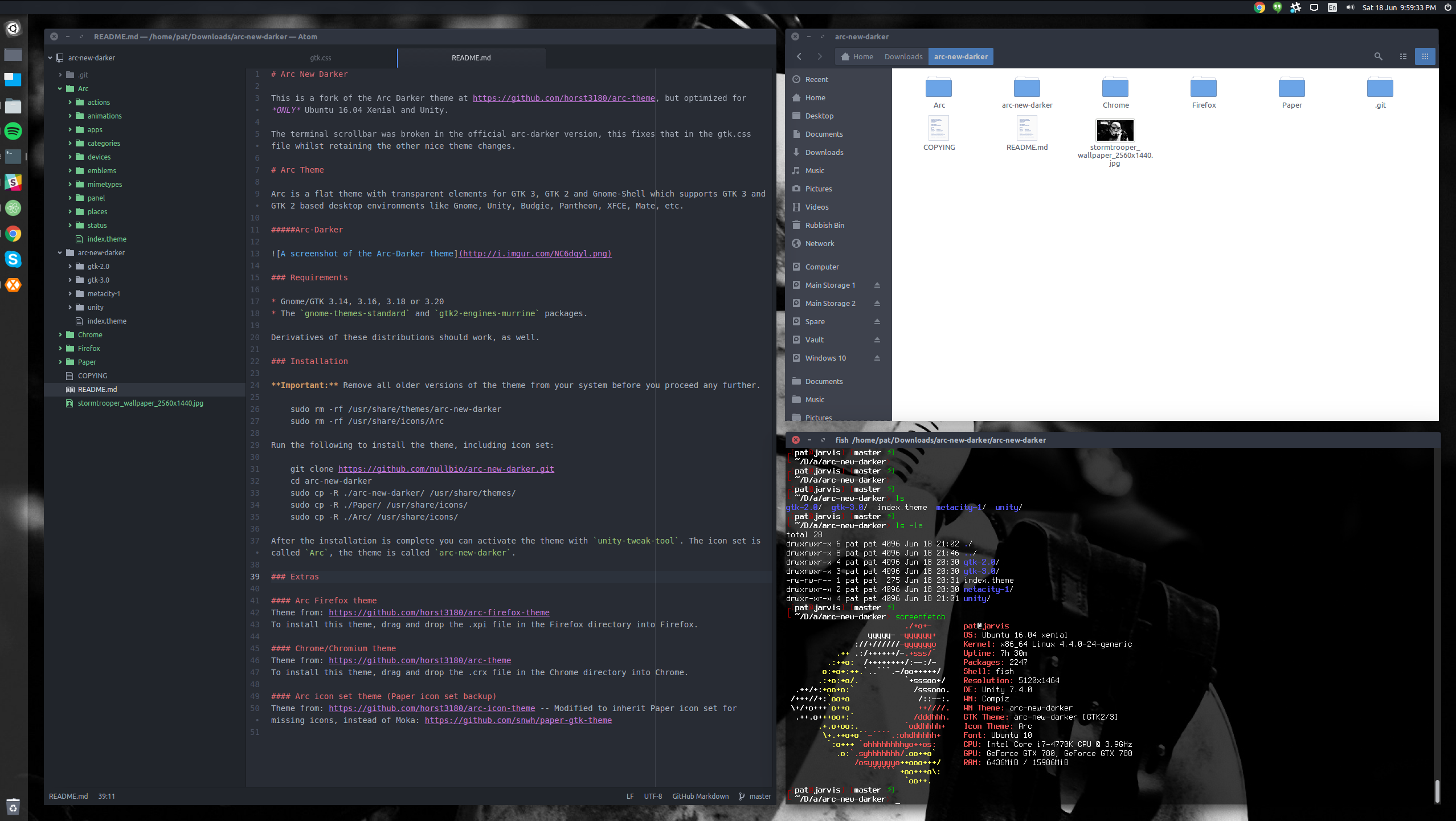 GitHub - nullbio/arc-new-darker: Fork of Arc theme for Ubuntu 16.04 ...