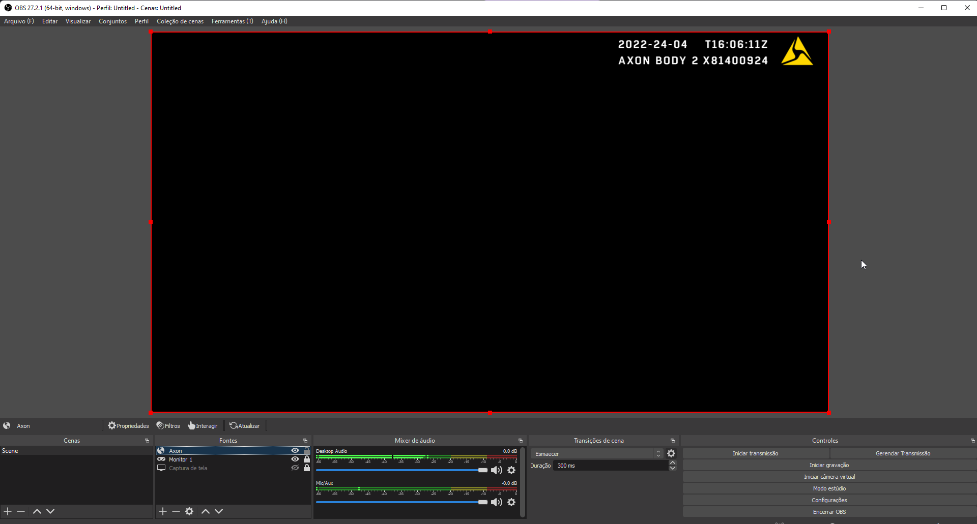 GitHub - Rafael-Araujo-dev/axon-bodycam-obs: Axon BodyCam overlay for OBS
