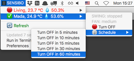 GitHub - niladam/sensibo-bitbar: Sensibo BitBar Plugin - display and control sensibo pods from ...