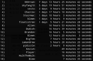 GitHub - stevenleeg/Minecraft-Log-Parser: Parses server logs from ...