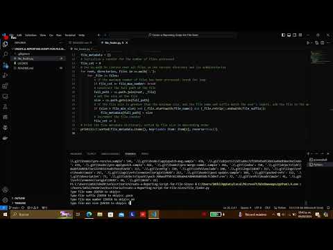 GitHub - BlueOCN/Create-a-Reporting-Script-for-File-Sizes: In this project, the goal is for you ...