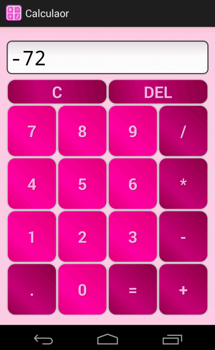 GitHub - Lissy93/pink-calculator: 🖩 A calculator app for Android