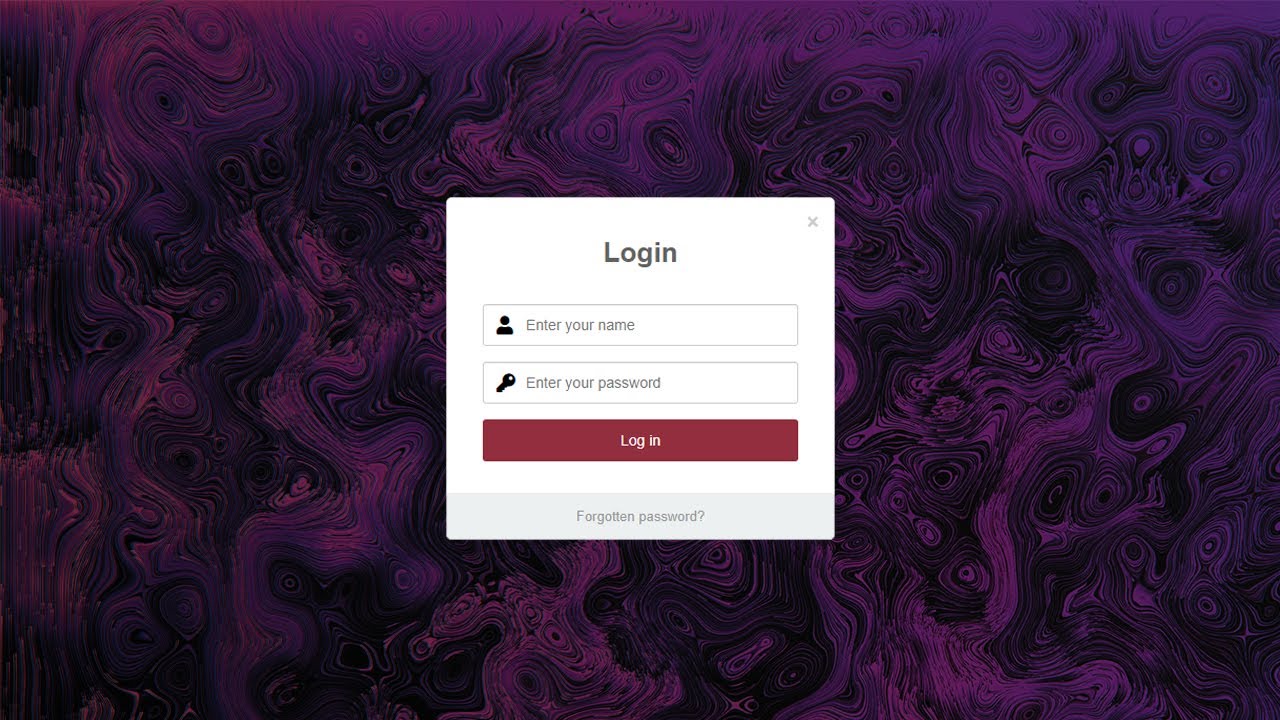 GitHub - blank-yt/Simple-Modal-Login-Form-Without-Bootstrap-CSS: 🔺 ...