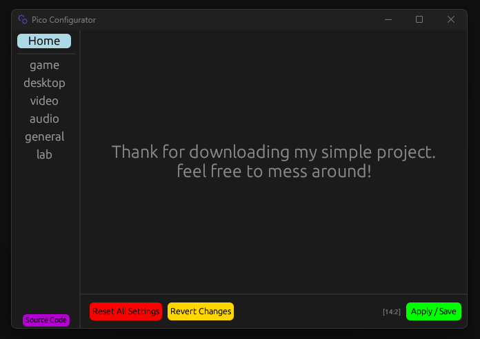 GitHub - Sleepy-Lux/PicoConfigurator: 🔧 A simple desktop app made in rust for managing the ...