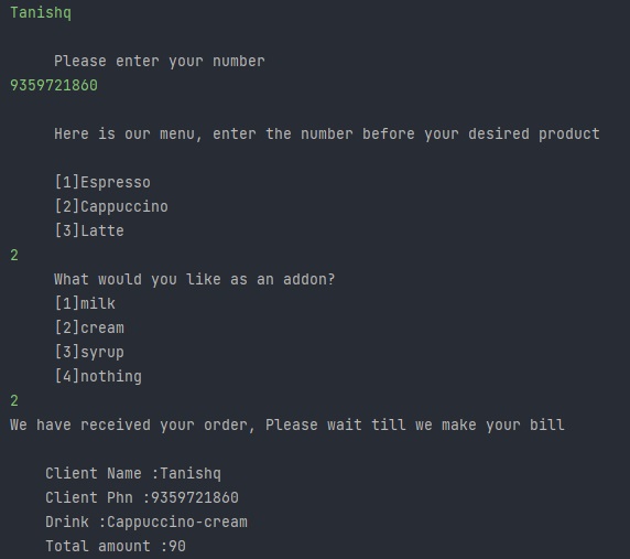 GitHub - ptsdpatient/coffee-house: a program to compute the bill of a ...