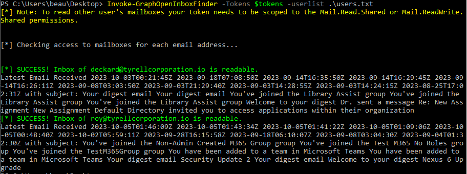 Recon & Enumeration Modules · dafthack/GraphRunner Wiki · GitHub