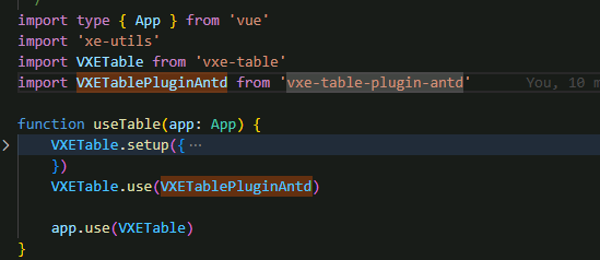 vxe-table 4.4.0最新版,引入vxe-table-plugin-antd 报错,项目无法启动.老版本引入无问题. · Issue #2065 · x-extends/vxe ...