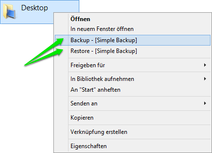 GitHub - UweKeim/SimpleBackup: Windows Explorer Context Menu extension to backup and restore ...