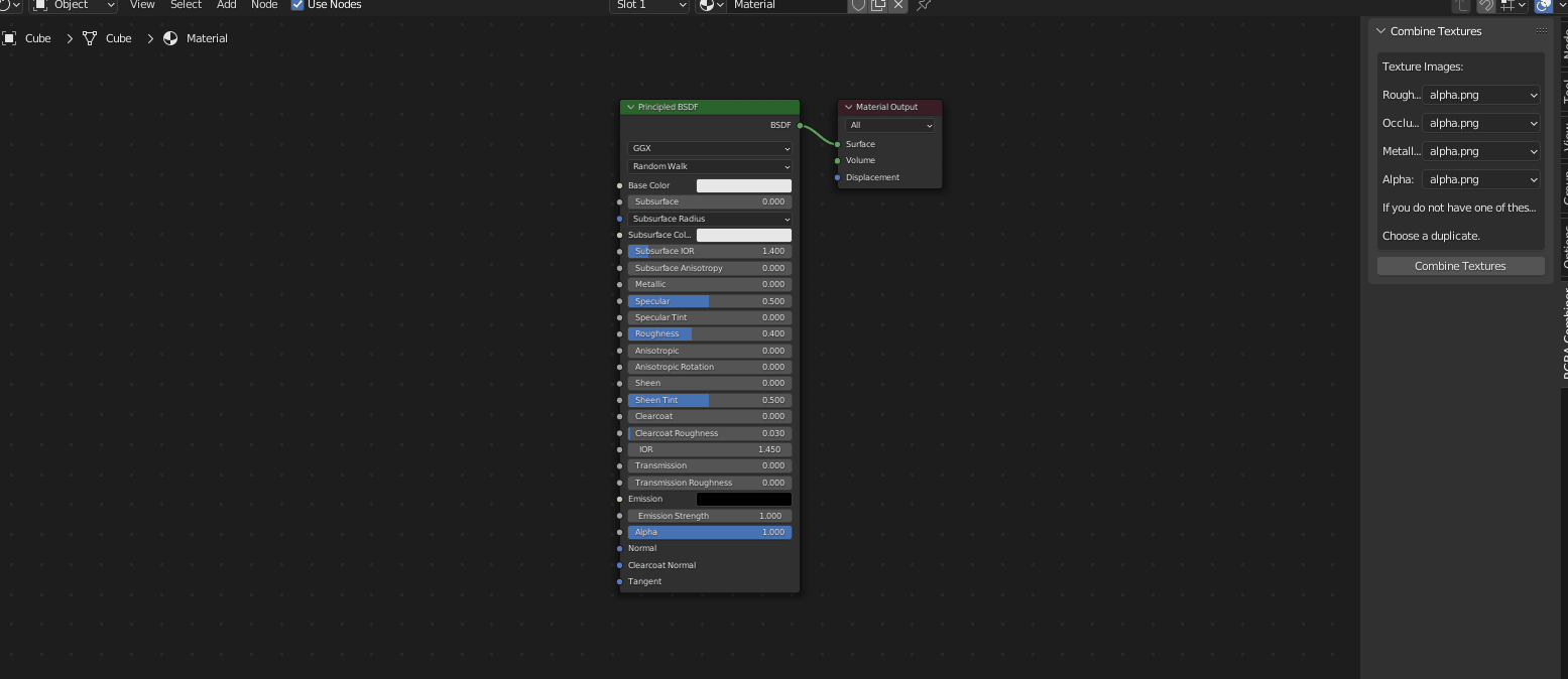 Github Hfscriptsblender Combiner For Combining Materials In Blender For Roughness Occlusion 1802