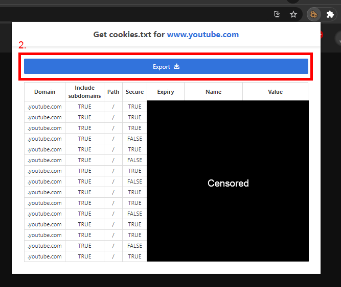 Tutorial: Private videos & playlists · jely2002/youtube-dl-gui Wiki · GitHub