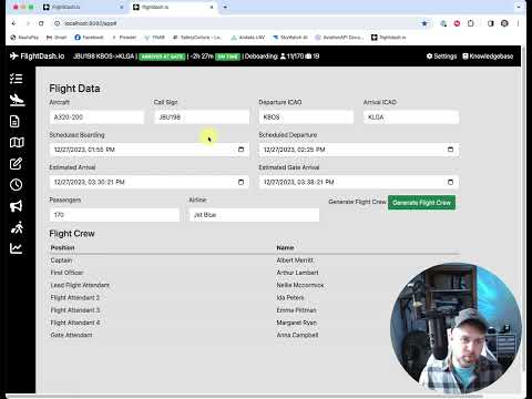 GitHub - brian-mckeown/flightdash: An open-source, free, web based EFB ...